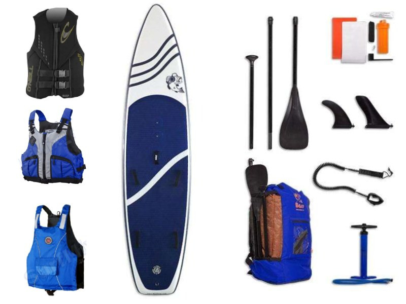 Kolekcja Deska SUP Bass WindSup 11 + Wiosło + Leash + Pompka ...