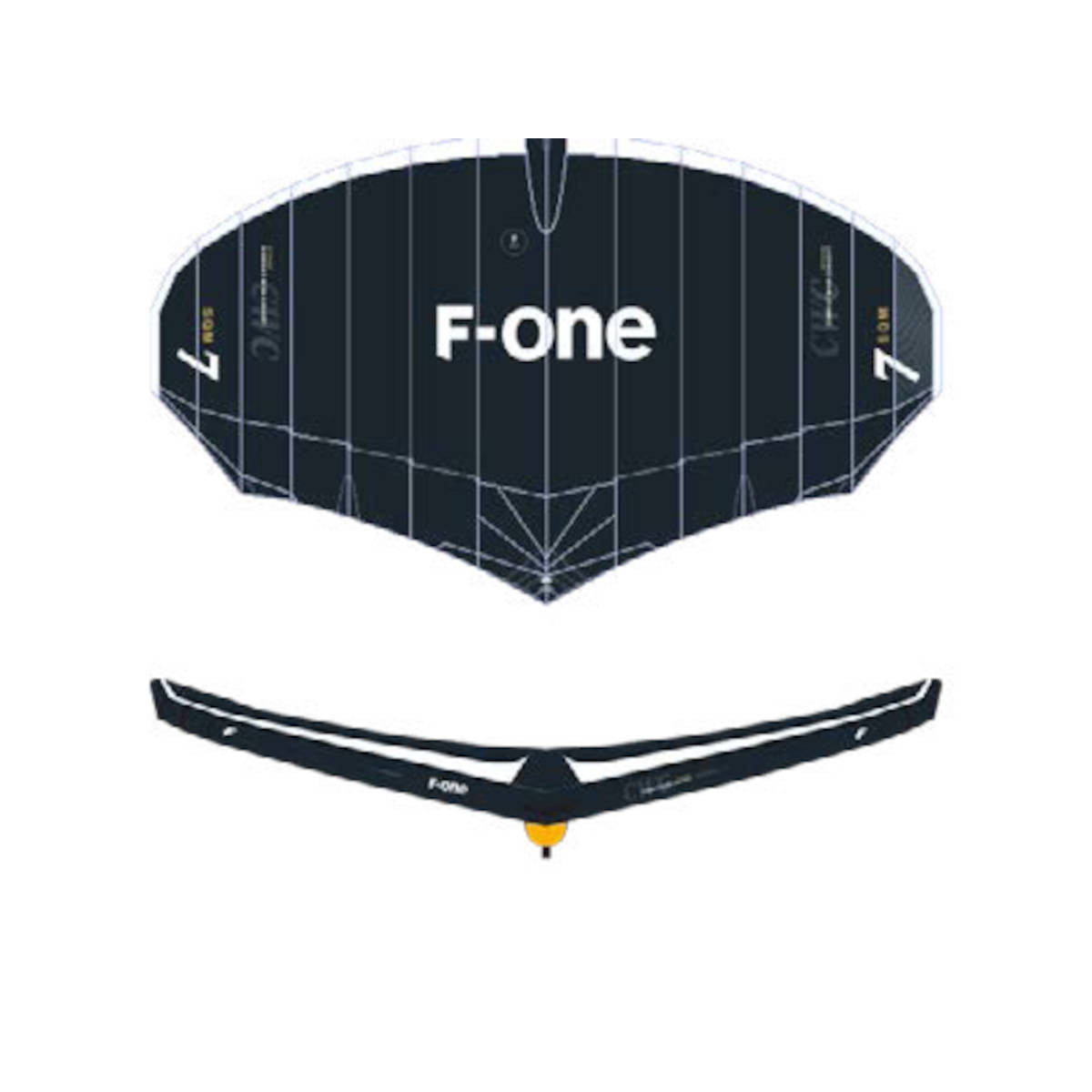 Skrzydło Wing F-One Strike V5 CWC Aluula Onyx 2025 - Surfmix.com